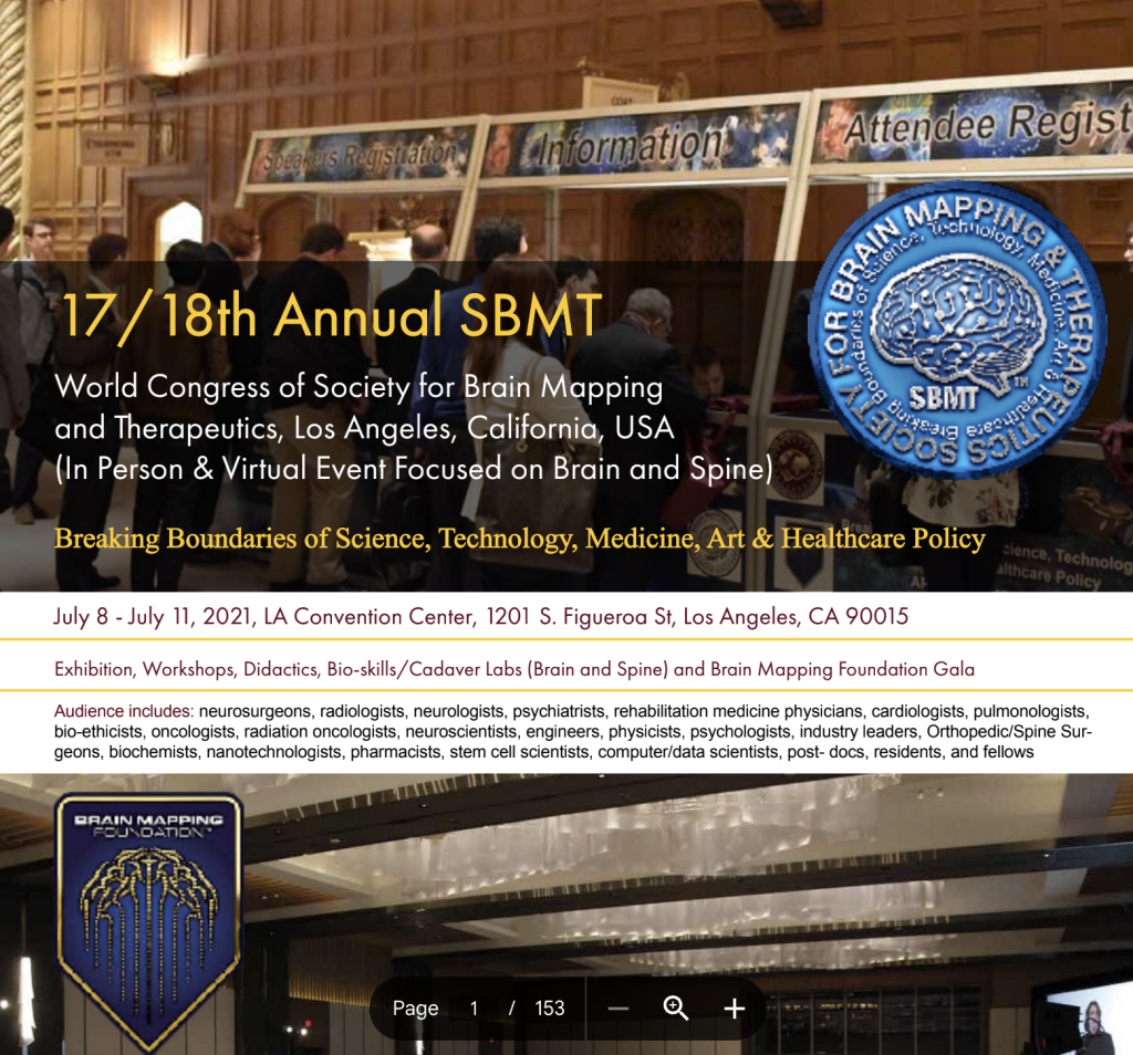 Previous Conferences - Society for Brain Mapping and Therapeutics