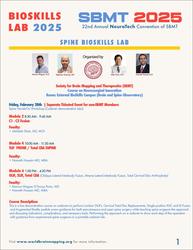 BioSkills Labs - Society for Brain Mapping and Therapeutics